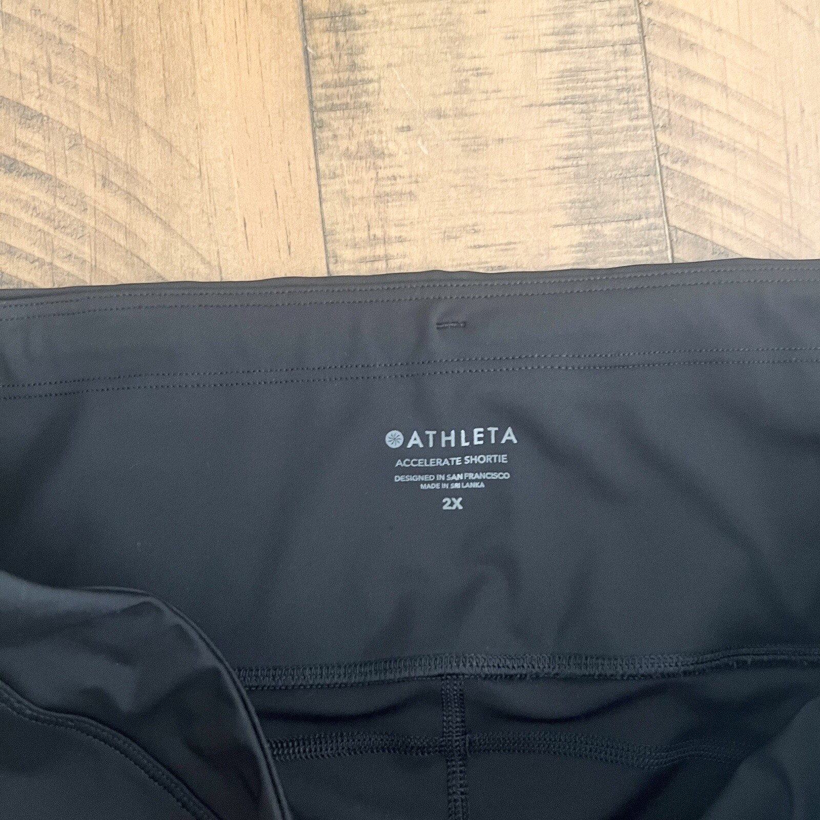 Athleta+Accelerate+Shortie+Biker+Shorts+Outdoor+Yoga+Womens+Size+2X ...