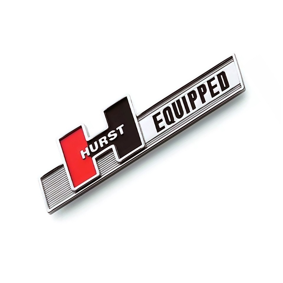1Pc Hurst Equipped Emblem Logo Nameplate Badge | eBay