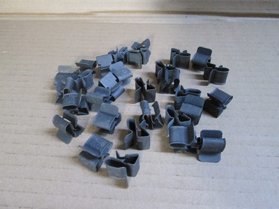 STEEL BRAKE PIPE OR LOOM CHASSIS CLIPS JOB LOT OF X 30 | eBay UK