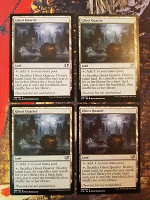 Ghost Quarter 4x ** 50% Off $30+ ** Magic The Gathering MTG Card - C14 ...