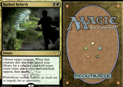 Magic the Gathering -MTG- Rushed Rebirth | eBay
