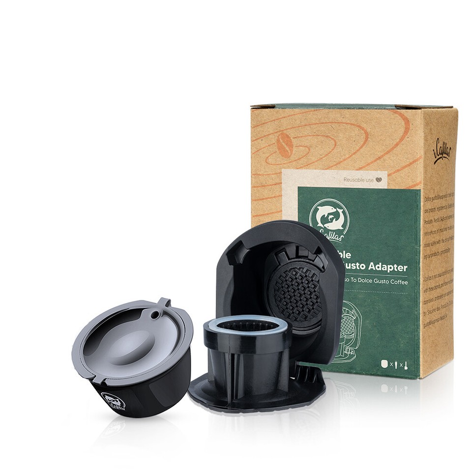 iCafilas Capsule Converter Adapter For Dolce Gusto Make Nespresso ...
