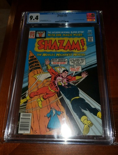 Shazam #28 CGC 9.4 1977 1st SA app. Black Adam Movie | eBay