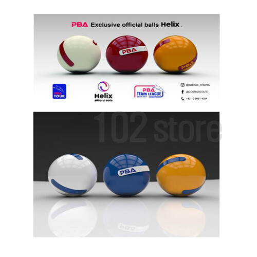 Helix Korea Pro PBA Exclusive Official Billiards Balls 3cushion Red ...