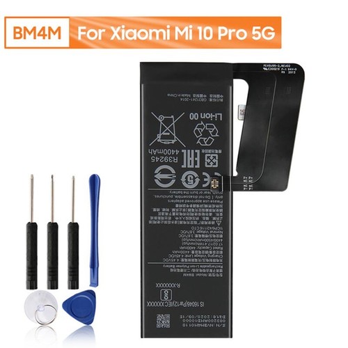 BM4M New Replacement Battery For Xiaomi Mi 10 Pro 5G 4500 mAh + Free ...