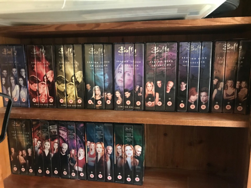 Complete Buffy the Vampire Slayer VHS boxsets | eBay