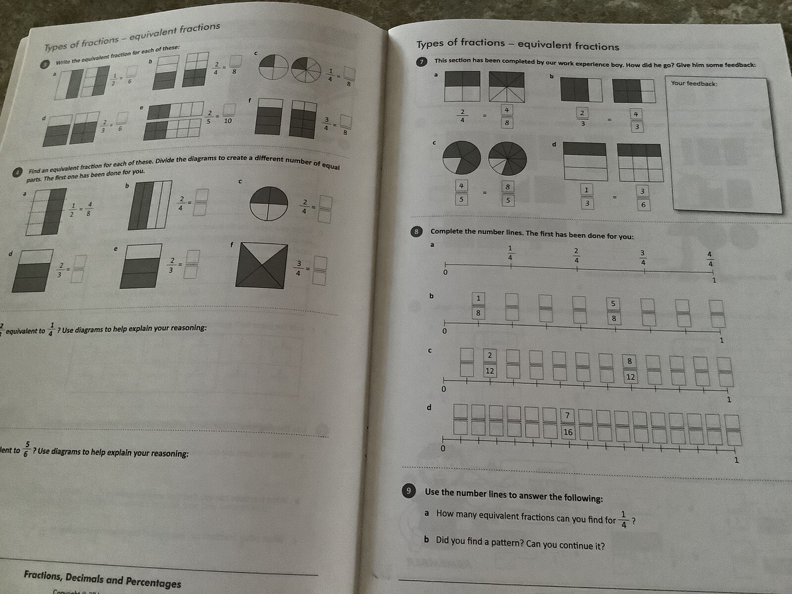 Mathletics Fractions And Decimals Students Book F Series | eBay