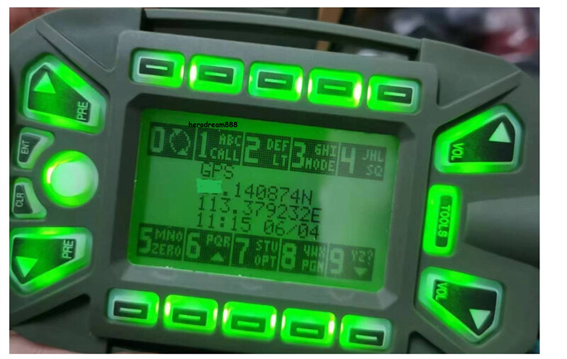 2023 TCA KDU TCA PRC 152A Keypad Display Unit For TCA PRC-152A Radio ...