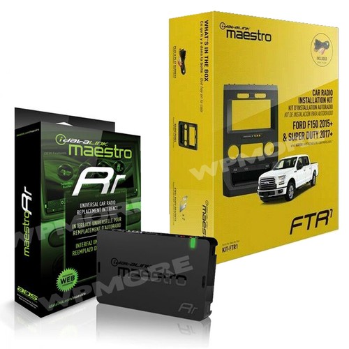 IDatalink Maestro Dash KIT FTR1 for Ford F150 & SUPER DUTY 2015 & UP ...