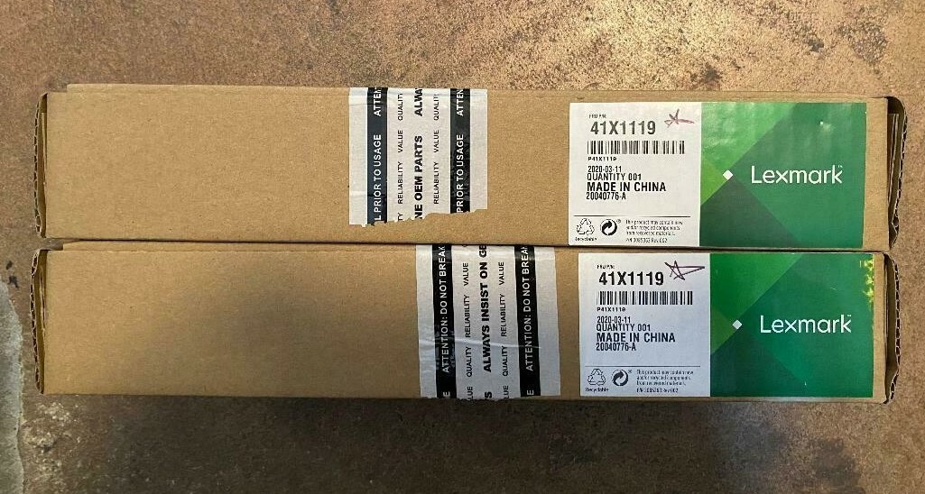 Lexmark 41x1119 Genuine Separator Pad 41X1119 - LOT OF 2 | eBay