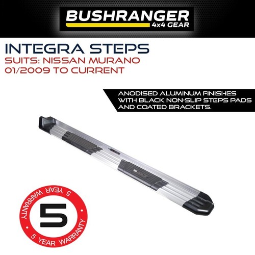 Bushranger Integra Steps Steps Fits Nissan Murano 01/2009-Onwards 4x4 ...