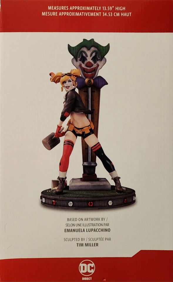 HARLEY QUINN DC Direct DC Comics Bombshells 13.5-Inch Limited 5000 DLX Statue | eBay