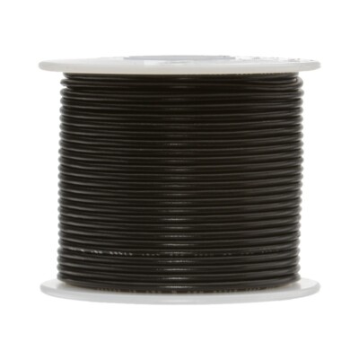 16 AWG Gauge GXL Automotive Stranded Hook Up Wire, 100 ft, Black, 60 ...