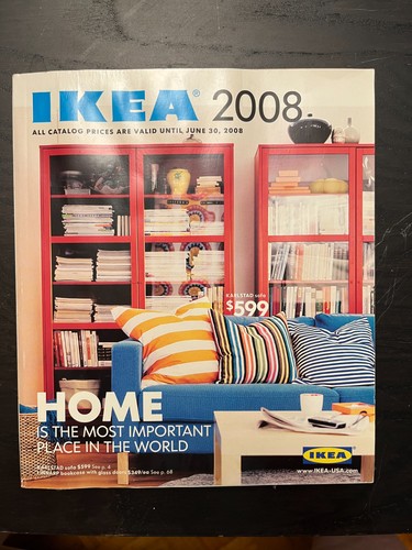 IKEA USA Catalog 2008 Scandinavian Swedish Furniture Home Furnishings | eBay