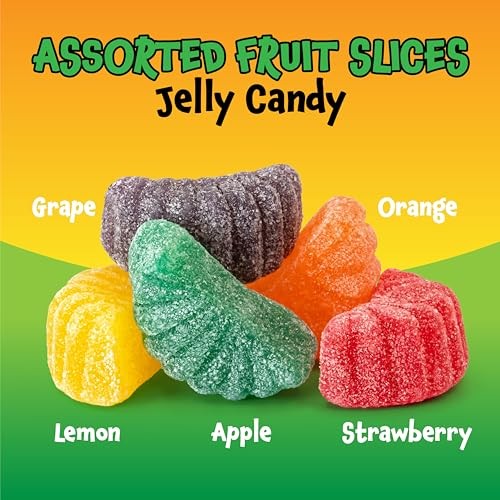 Assorted Fruit Slice Jelly Candy | eBay