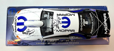 RARE Allen Johnson Mopar Dodge Pro Stock 1:24 Diecast Autographed by ...