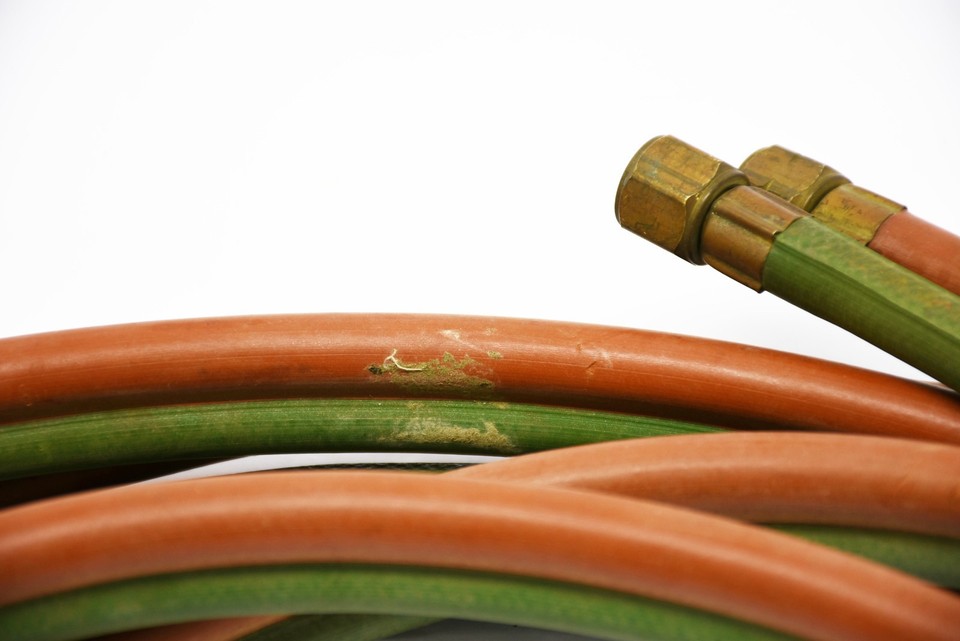 Vintage Welding Cutting Torch Hoses Oxygen Acetylene | eBay