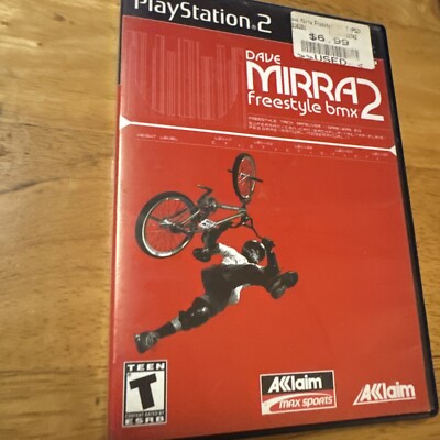 Dave Mirra Freestyle BMX 2 game for Playstation 2 PS2 Complete ( TESTED ...