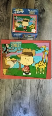 Vintage Playhouse Disney Stanley 24 Piece Puzzle Lion Giraffe Mb | eBay