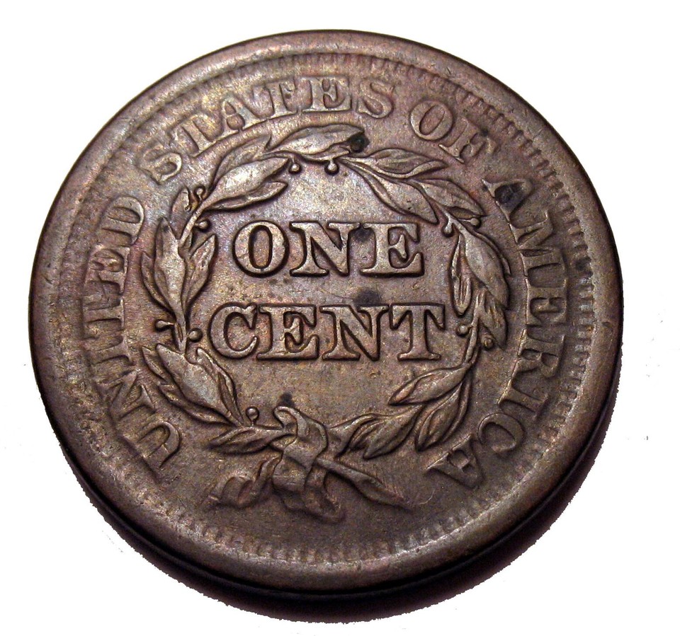 OLD US COINS 1851 LARGE CENT PENNY HIGHGRADE EARLY COPPER ONE CENT | eBay