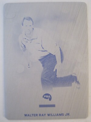 WALTER RAY WILLIAMS JR. 2023 Leaf PBA Premier Printing Plate #B-54 | eBay