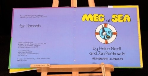 1972 3vol Meg and Mog Megg's Eggs Meg at Sea Helen Nicoll FIRST ...