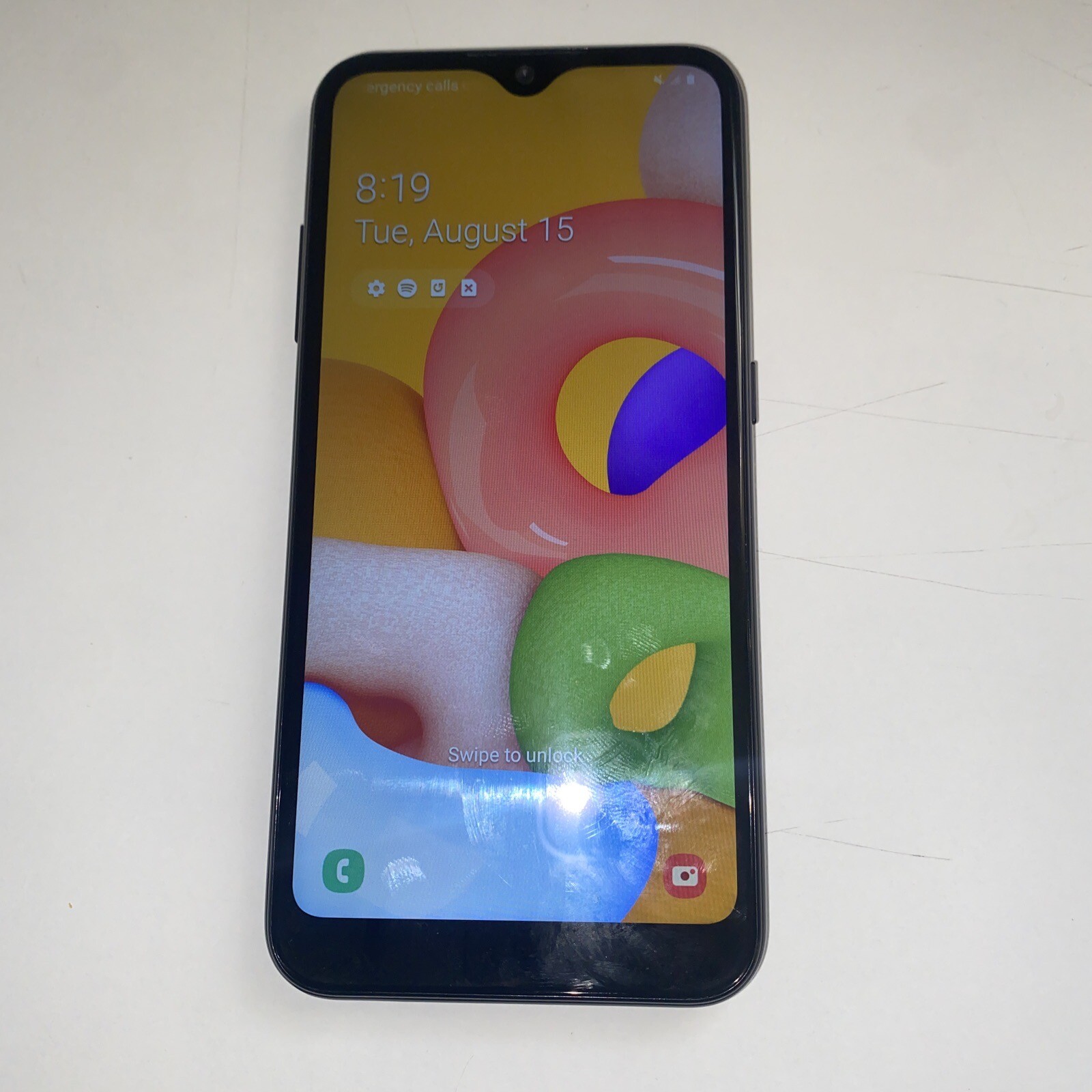 Samsung Galaxy A01 SM-A015V - 16GB - Black (Verizon) (Single SIM ...