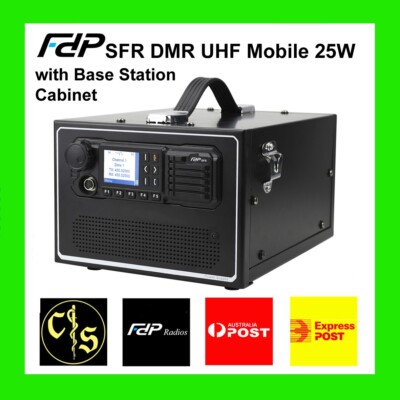 FDP SFR (Single Frequency Repeater) DMR UHF Mobile with Base Station ...
