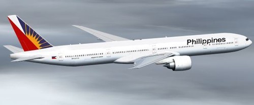 Boeing B-777 Philippine Airlines PAL B777 Airplane Desktop Wood Model ...