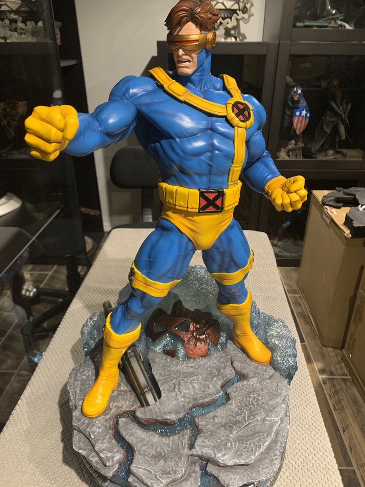 1/4 Xmen custom MVC Cyclops statue | eBay