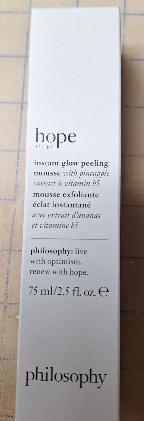 Philosophy Renewed Hope In A Jar Peeling Face Mask 2.5oz New In Box | eBay