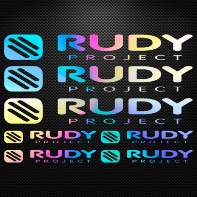 RUDY PROJECT - KIT Holographic Vinyl Decal Stickers Sheet Bike Cycling ...