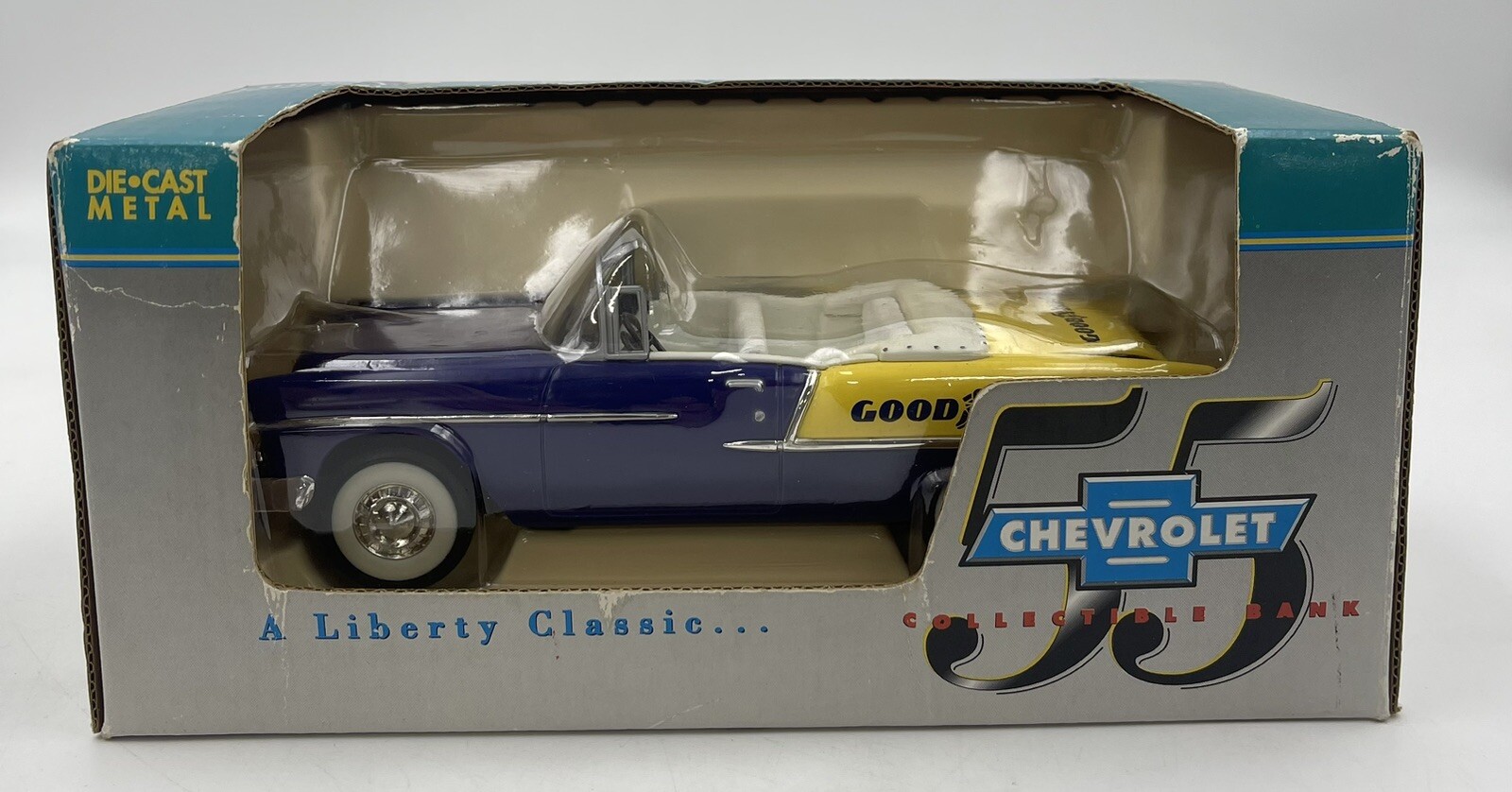1955 Chevrolet Bank Convertible New in Box Liberty Classics Spec cast ...