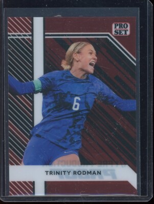 2024 Leaf Collective Proof Pro Set Clear Orange Trinity Rodman (1/1) | eBay