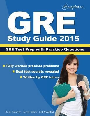 GRE Study Guide 2015: GRE Test Prep with Practice Questions | eBay