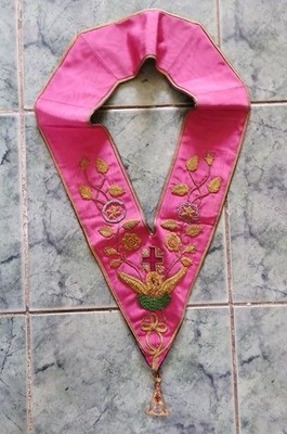 Super Vintage 18th Degree ROSE CROIX COLLAR & Antique Jewel VGC - UK ...
