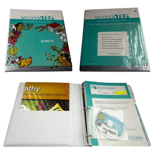Second Step Grade 4 SEL Curriculum Teaching Binder Social Emotional ...