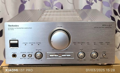 Technics SU-A70 Stereo Integrated Amplifier Silver Tested From Japan | eBay