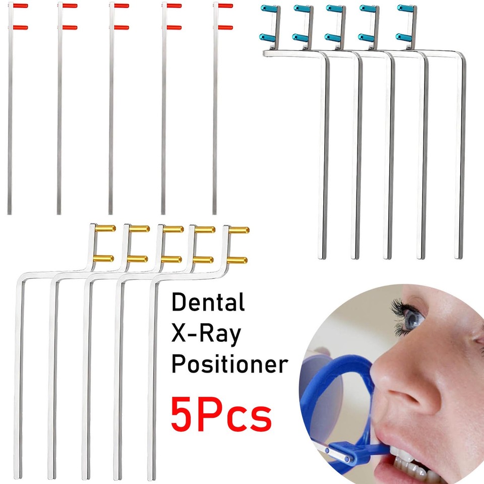 5Sets Dental Sensor Holder Dental X-Ray Aiming Ring Bitewing/Anterior ...