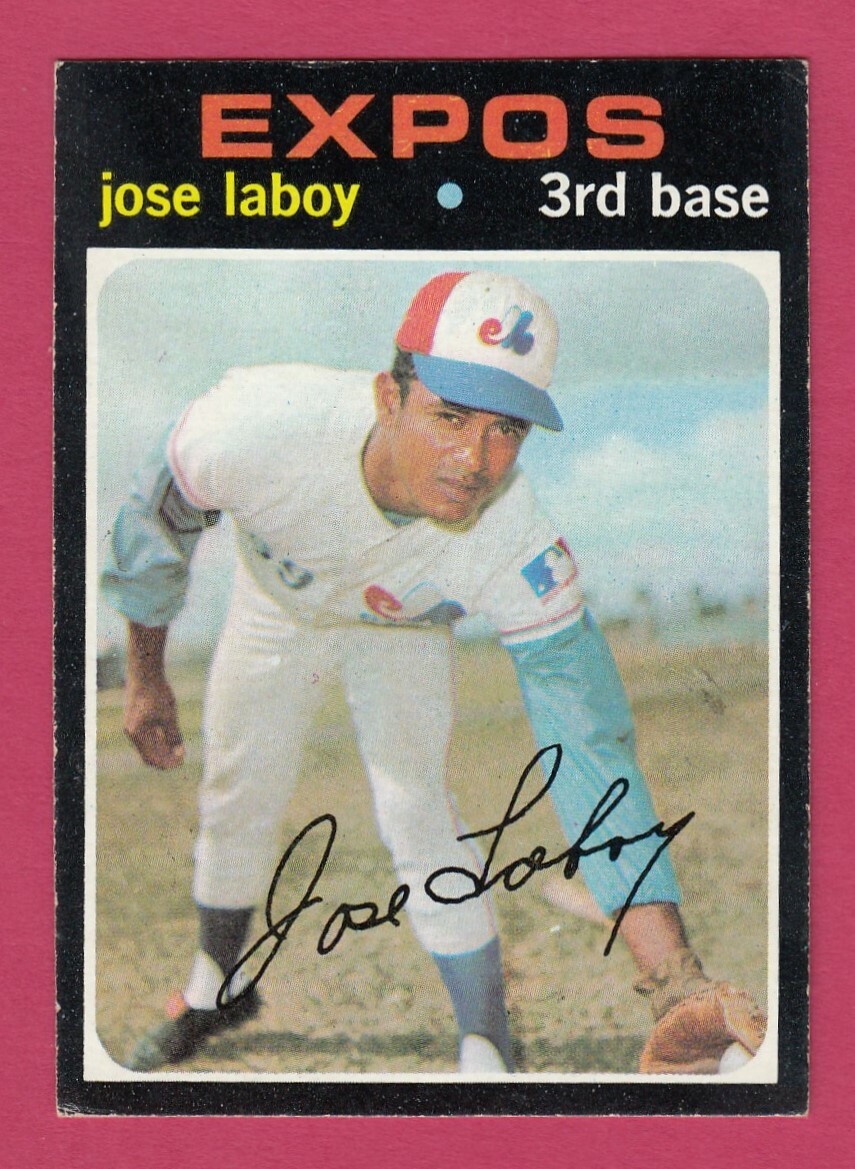 1971 Topps Baseball # 132 Jose Laboy - Montreal Expos | eBay