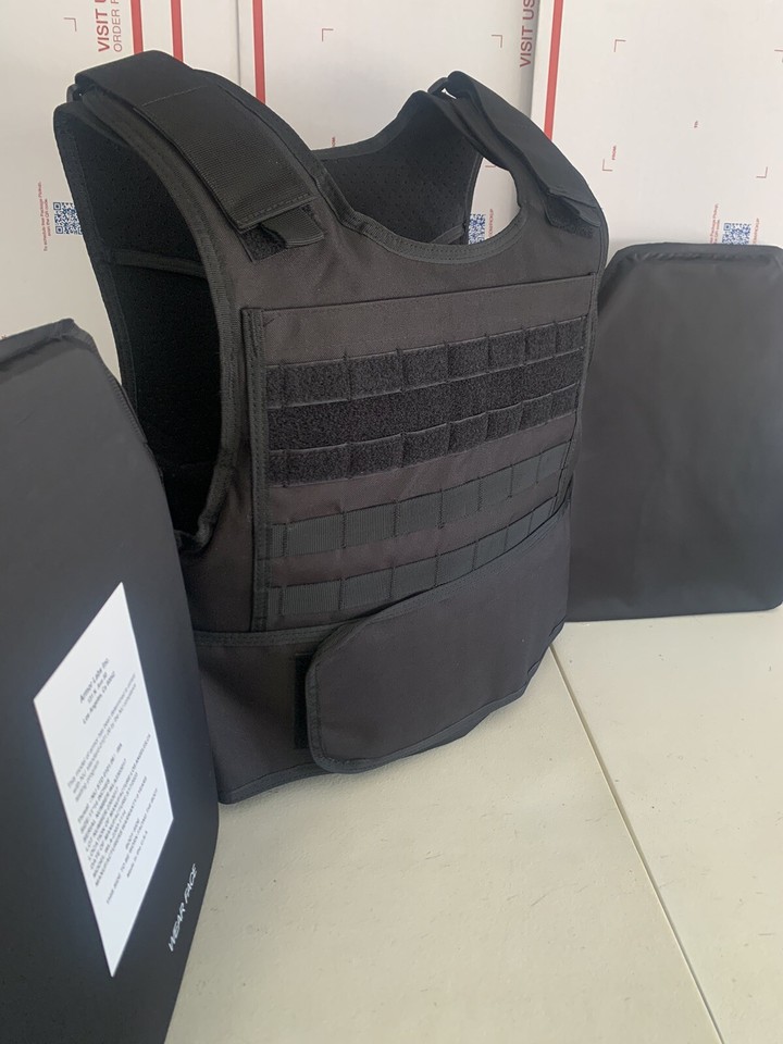 10x12 Bulletproof 3A ballistic lllA Made In USA Body Armor Insert ...