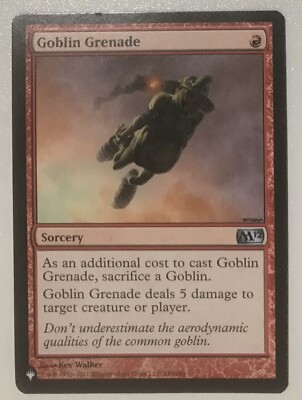 The List GOBLIN GRENADE Zendikar Rising MTG Magic NM | eBay