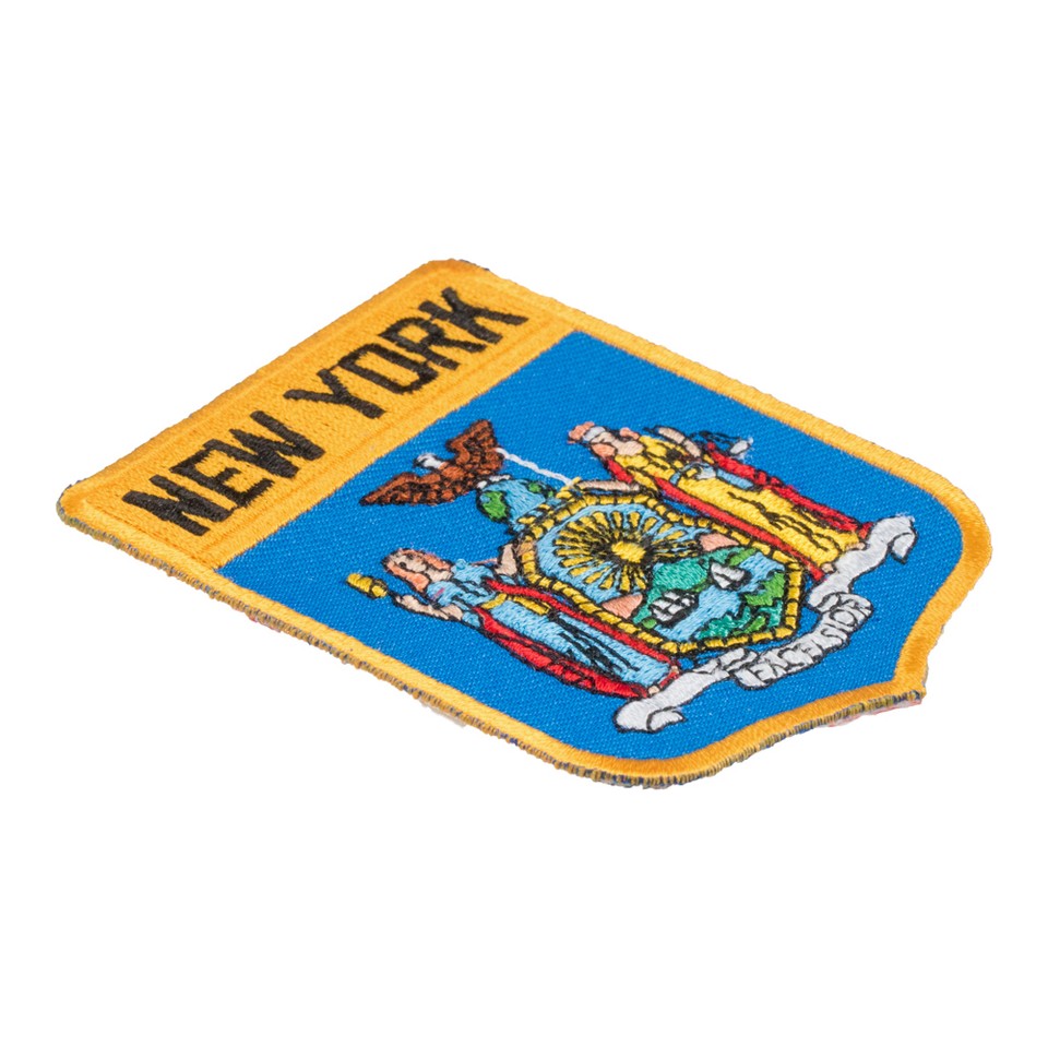 New York State Flag Shield Patch, United States of America Patches | eBay