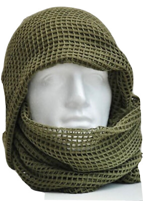 Sniper Veil Scrim Net Tactical Military Camouflage Scarf Wrap | eBay