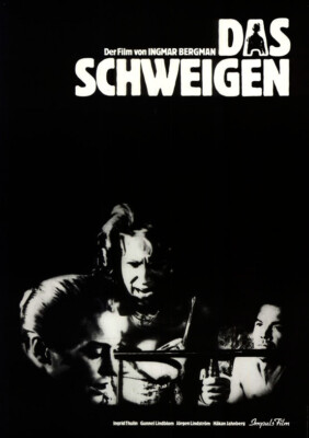 Das Schweigen ORIGINAL A1 Kinoplakat Ingmar Bergman / Ingrid Thulin / G ...