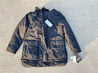 Rainforest Brand Black Coat Fur Hood | eBay