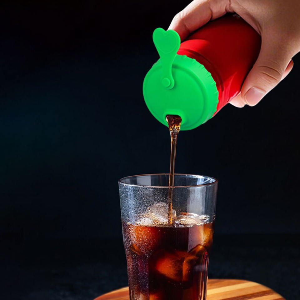 6Pcs Silicone Soda Can Lids Reusable Beverage Saver Caps Fits Standard ...