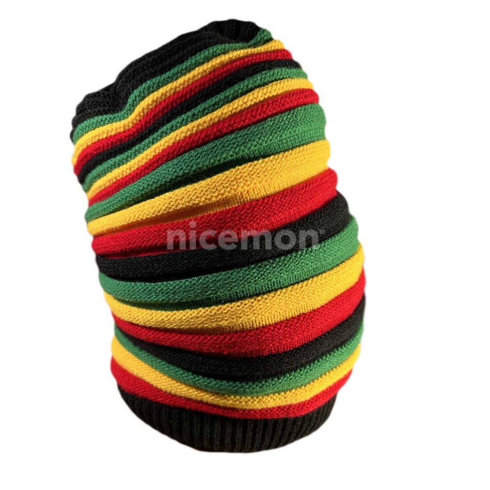 Large Rasta Tam Hat Cap Reggae Marley Dreads Rasta Jamaica Hats One ...