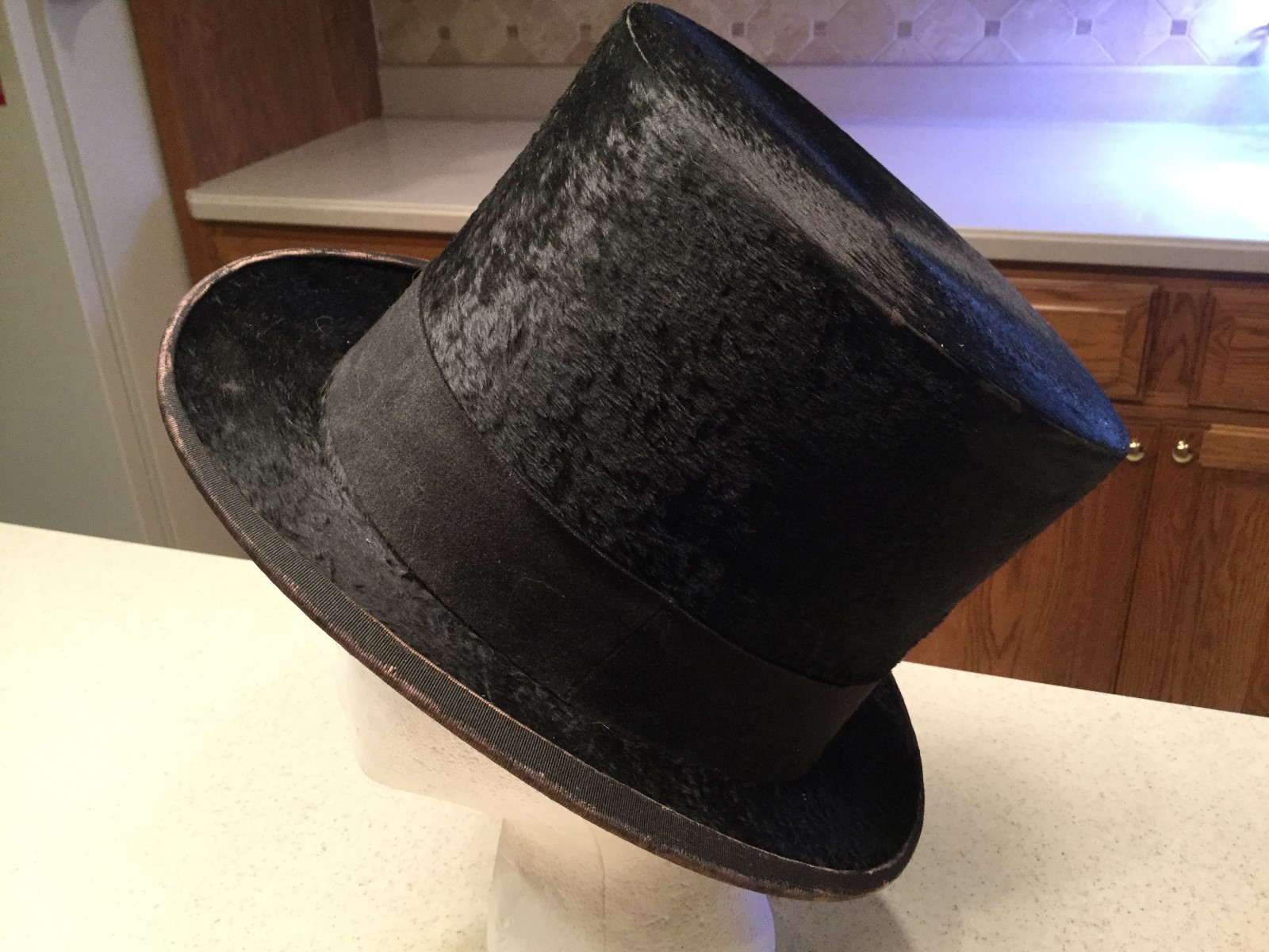 Antique Vintage Men's Top Hat Old Bond Street Preston… - Gem