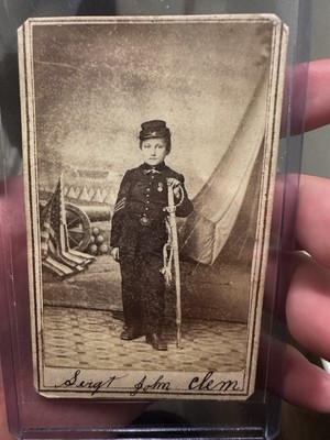 Civil War CDV Photo Of Johnny Clem | eBay